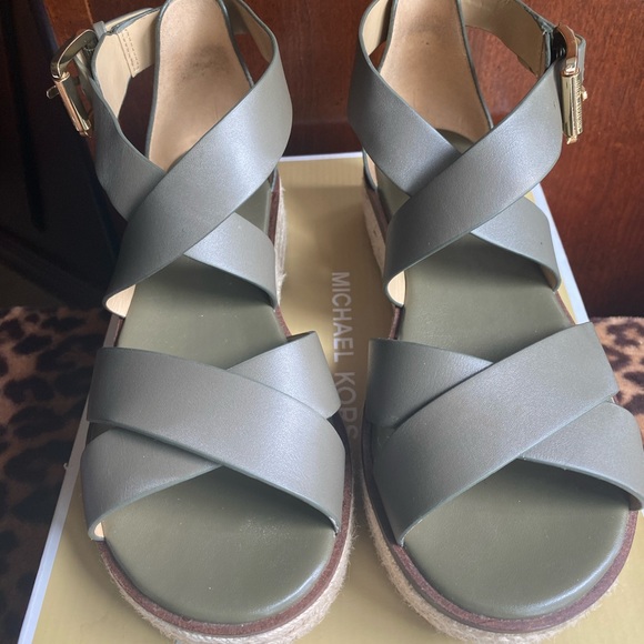 MICHAEL Michael Kors | Shoes | Michael Michael Kors Olivearmy Green ...